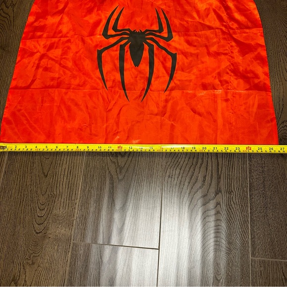Spiderman | Costumes | Spiderman Cape Costume Kid Size Satiny Red Black ...
